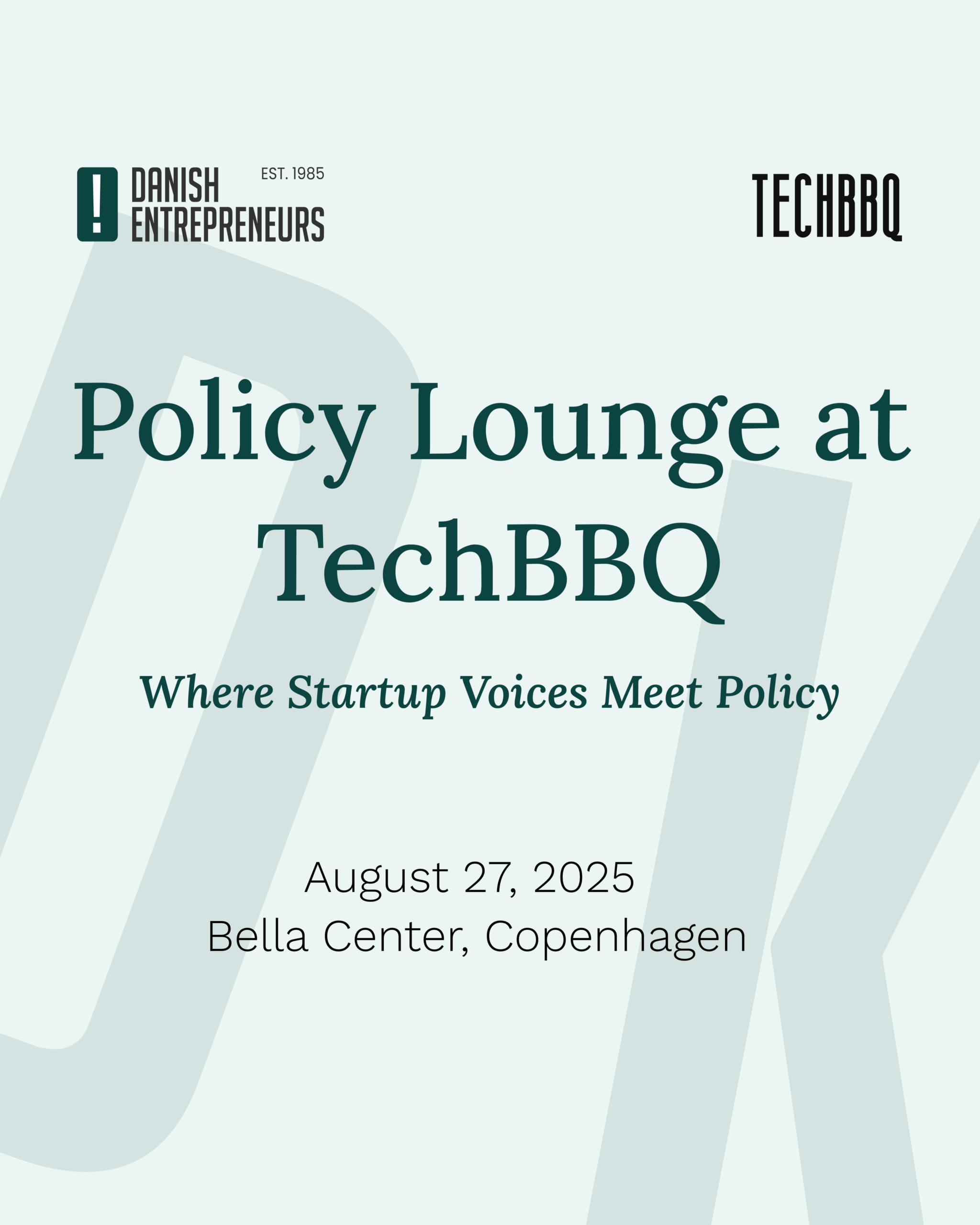 Tech BBQ 2025 - Danske Iværksættere